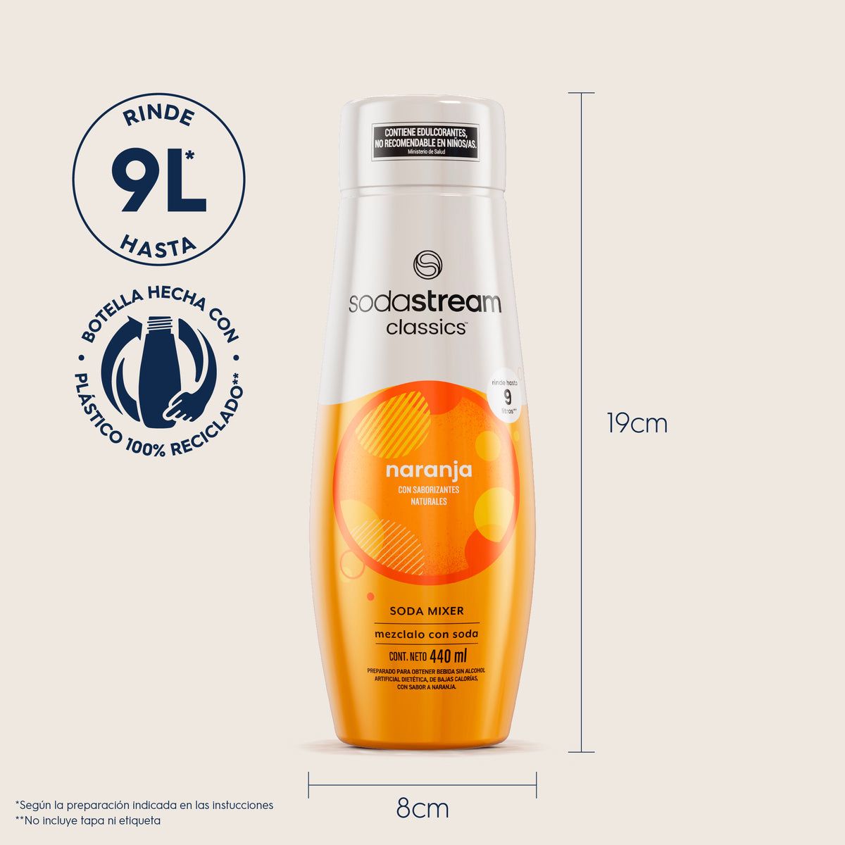 Soda Mixer Naranja | Sodastream Argentina