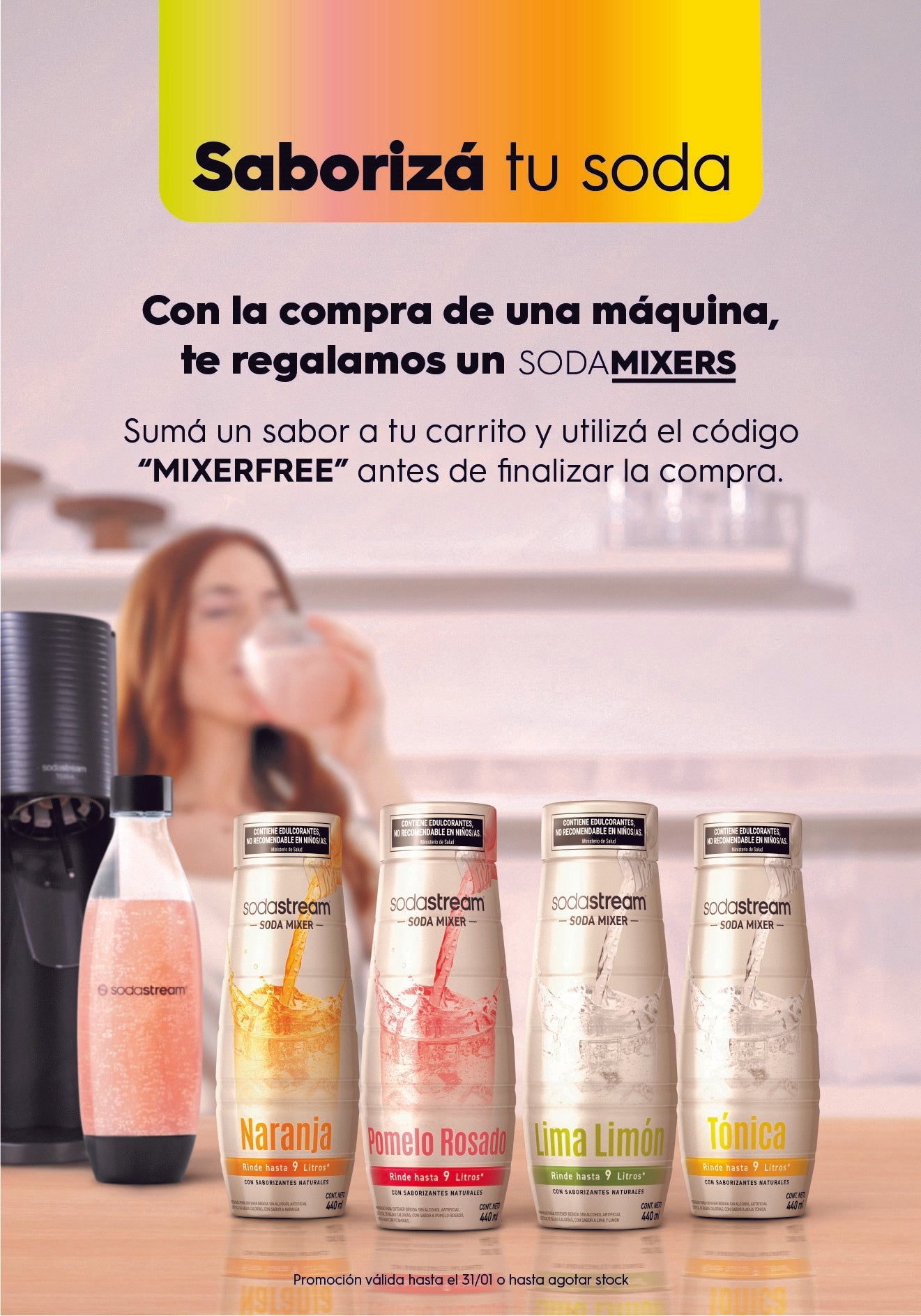 Tienda Oficial Sodastream Argentina | Hacé tu soda en casa